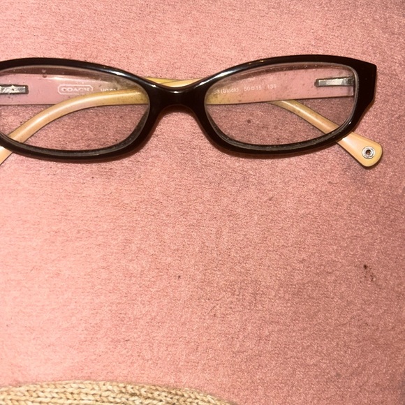 Coach | Accessories | Coach Hc60 Emily Rectangle Frame Black Eyeglasses ...